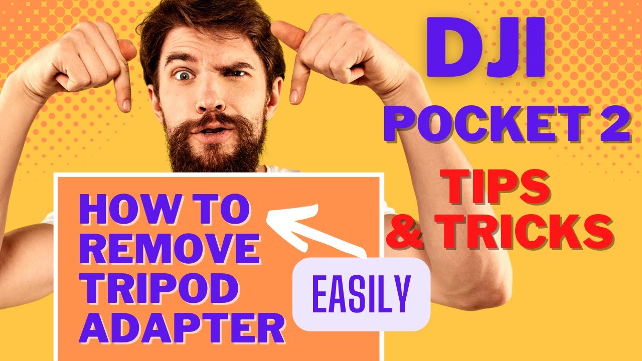 DJI Pocket 2 How to easily remove tripod adapter - YouTube