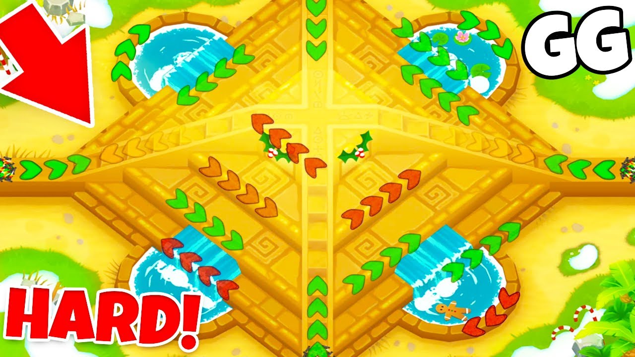 INSANELY HARD *New* Map in BTD 6 *UPDATE* | Adora's Temple Map - YouTube
