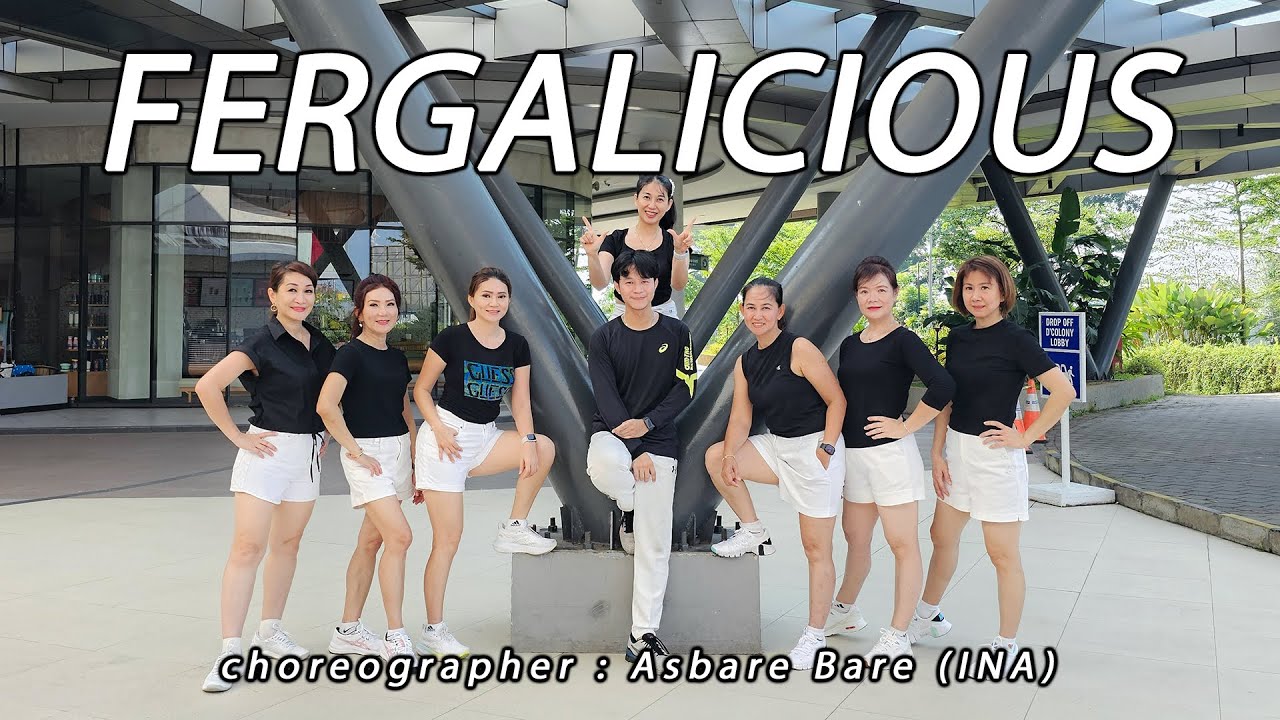 FERGALICIOUS · Fergie feat Will I Am | LINE DANCE | THE ANGELS | Asbare ...