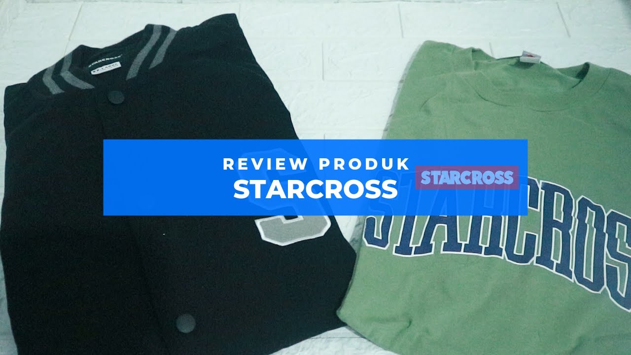 Review Produk Starcross │ T-shirt │Jaket Varsity - YouTube