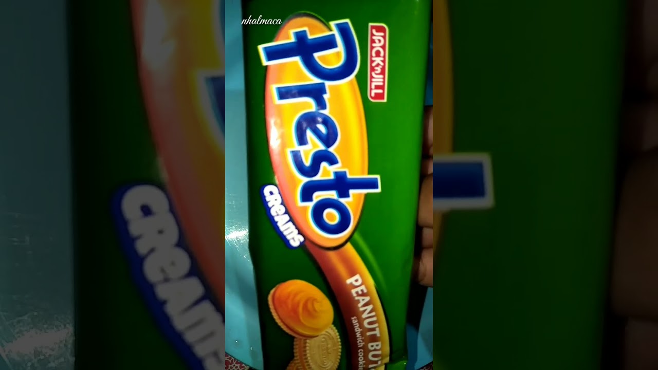 FILIPINO SNACK: PRESTO CREAM | PEANUT BUTTER SANDWICH #shorts - YouTube