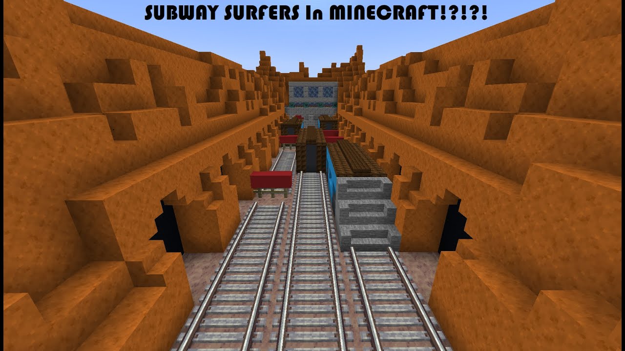 Subway SURFERS In Minecraft?!?!? - YouTube
