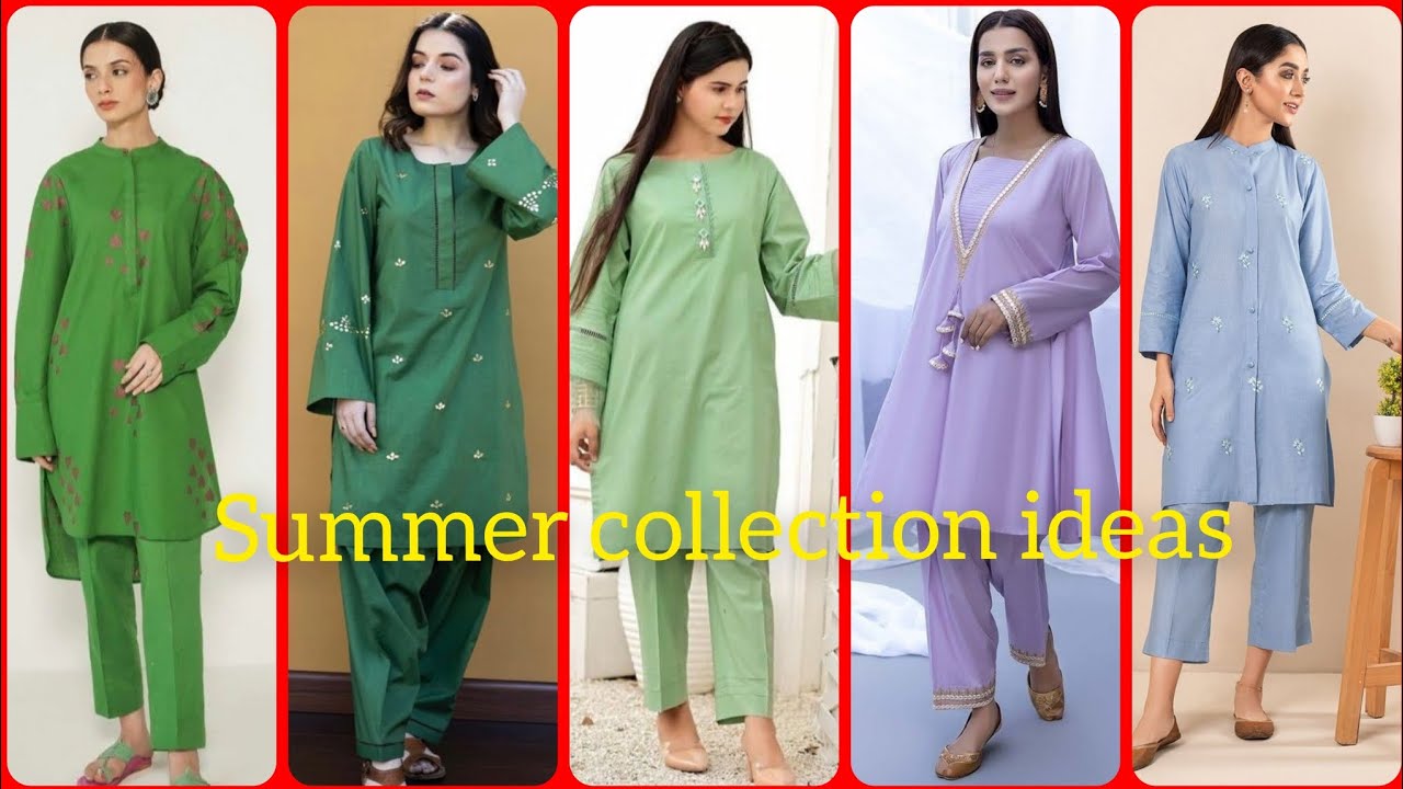 Pakistani Kurta pajama party Wear Dresses collection ideas - YouTube