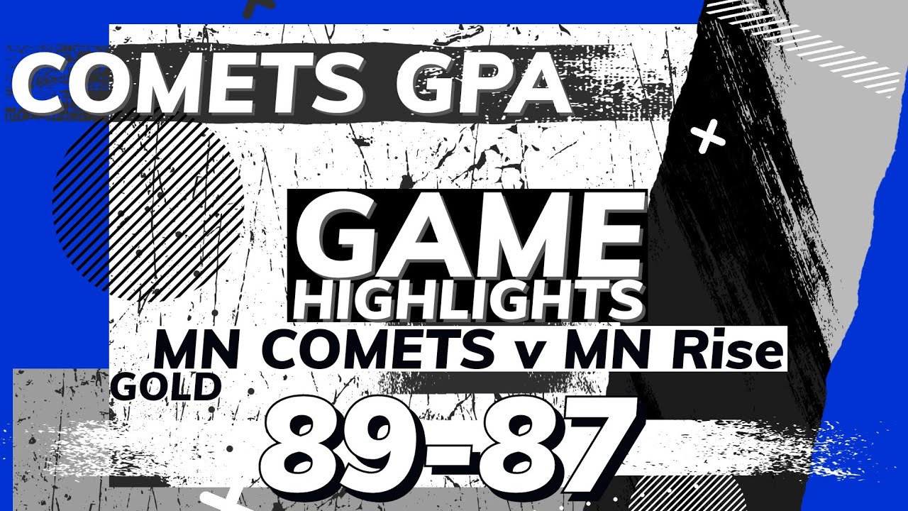 GAME HIGHLIGHTS MN Comets Gold vs MN Rise 17U at GPA 2023 - YouTube