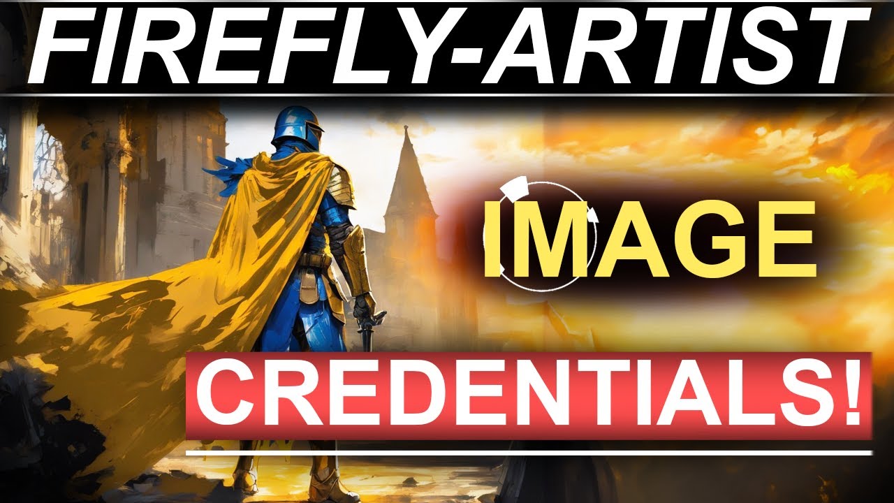 Adobe Firefly Creator Image Credentials Verification (In 60 SECONDS ...