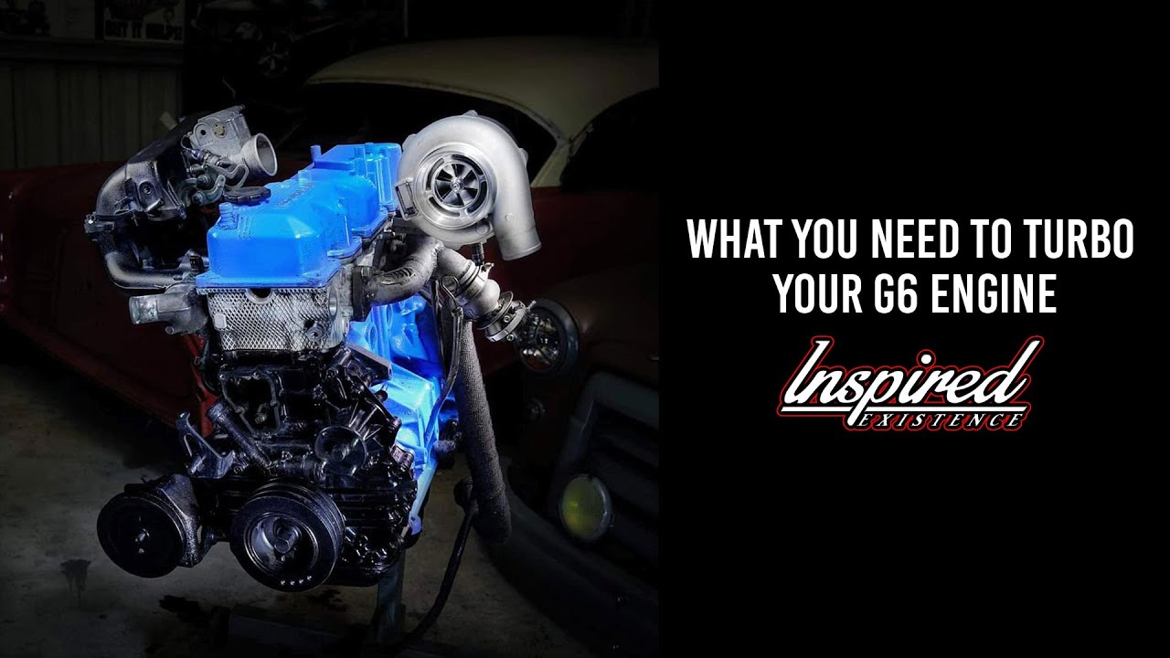 What you need to turbo your G6 engine - YouTube