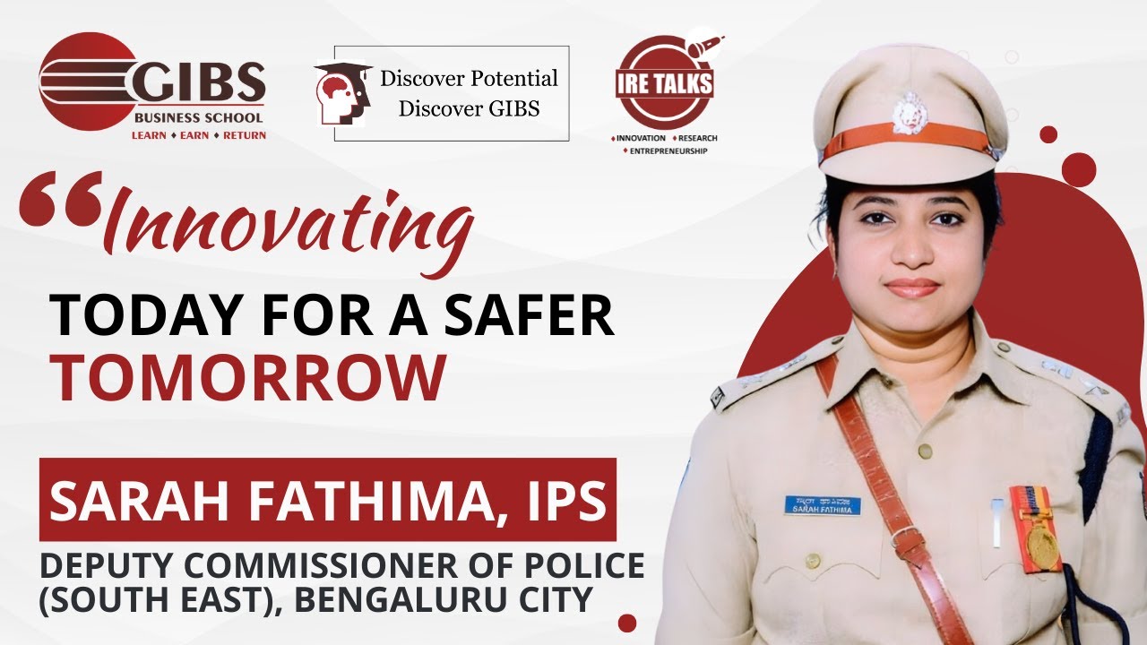 Sarah Fathima’s Journey & Vision for Public Safety | DCP, (SE ...