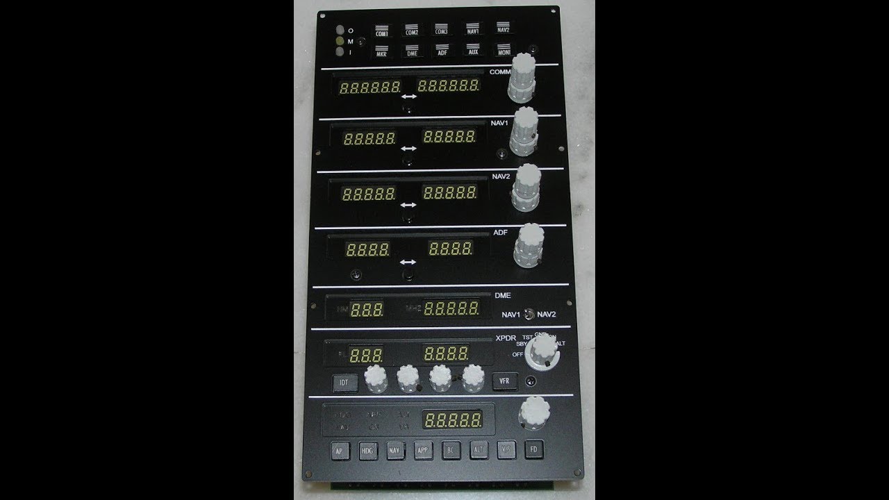 Montaje de radios de aviación ligera / Assembling a radio stack for ...