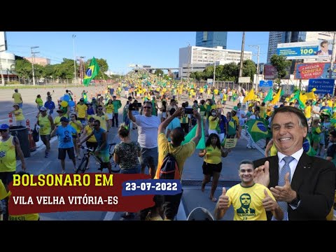 BOLSONARO agora em Vila Velha Vitória-ES 2022