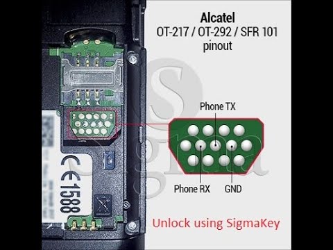 Unlock Alcatel OT-217/OT-217D  فك شفرة الكاتيل