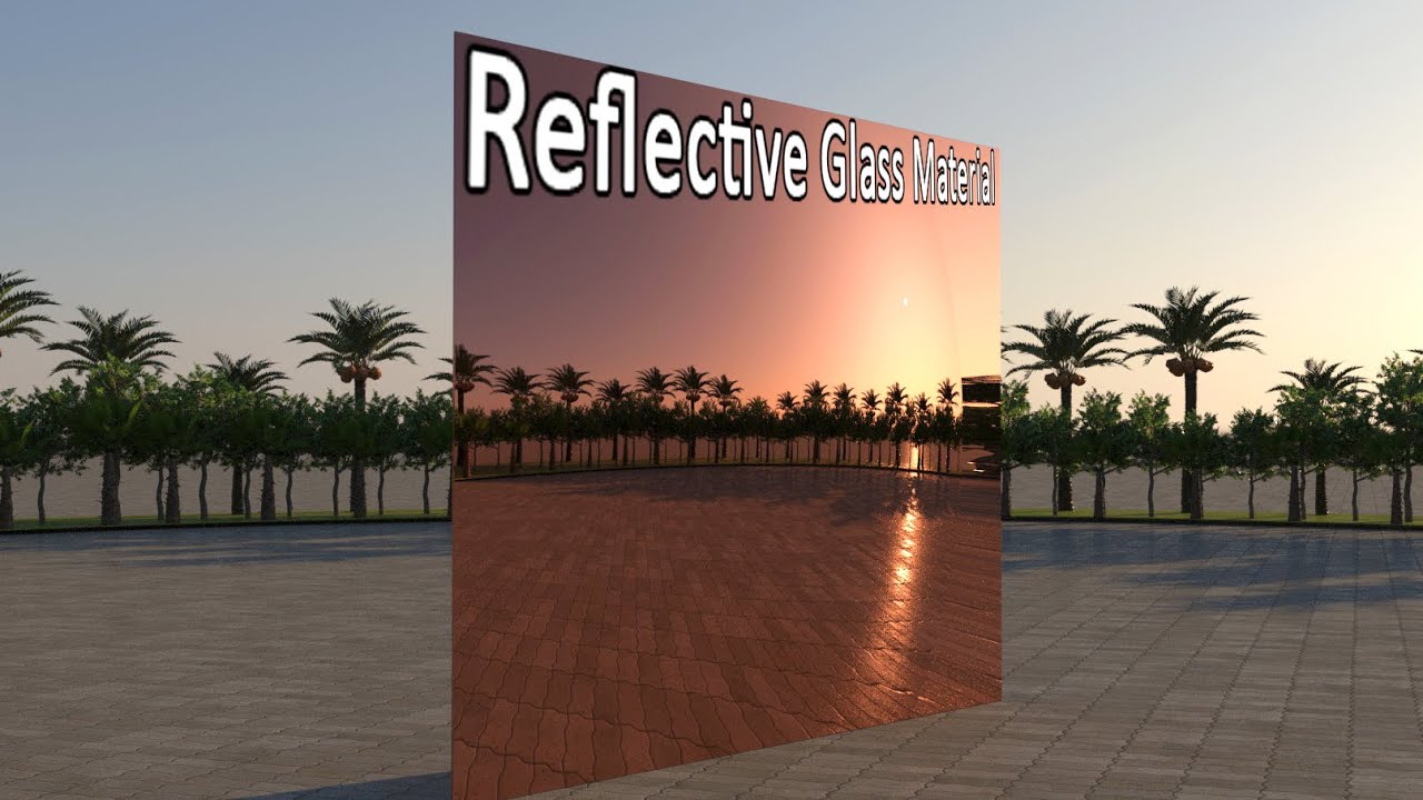 #Shorts How To Make Reflective Glass In 3ds Max Vray - YouTube