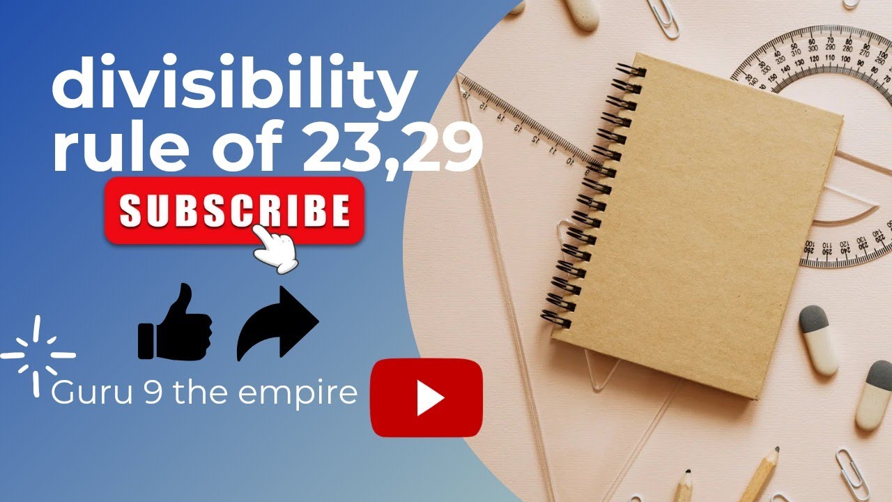 #divisibility_rules #23 #shortcut #tricks #class #govtjobs #preparation ...