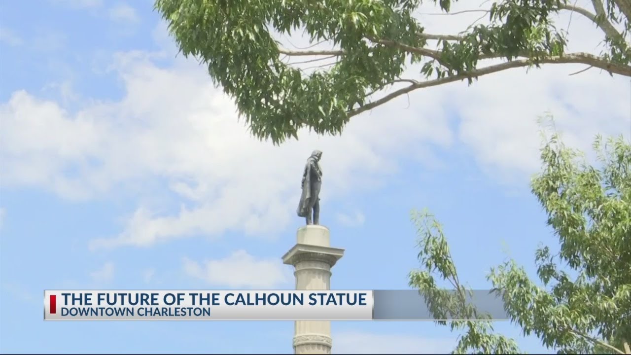 Removing the John C. Calhoun Statue - YouTube
