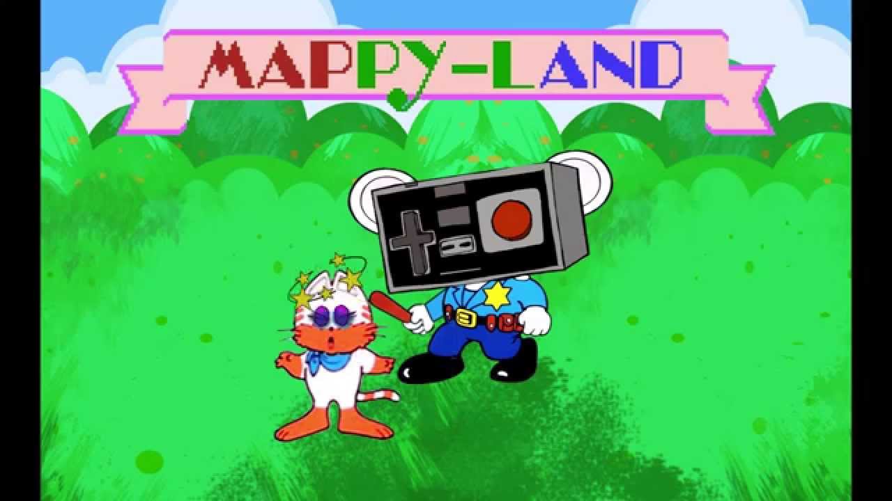 Mappy Land- NES Review- Controllerhead - YouTube