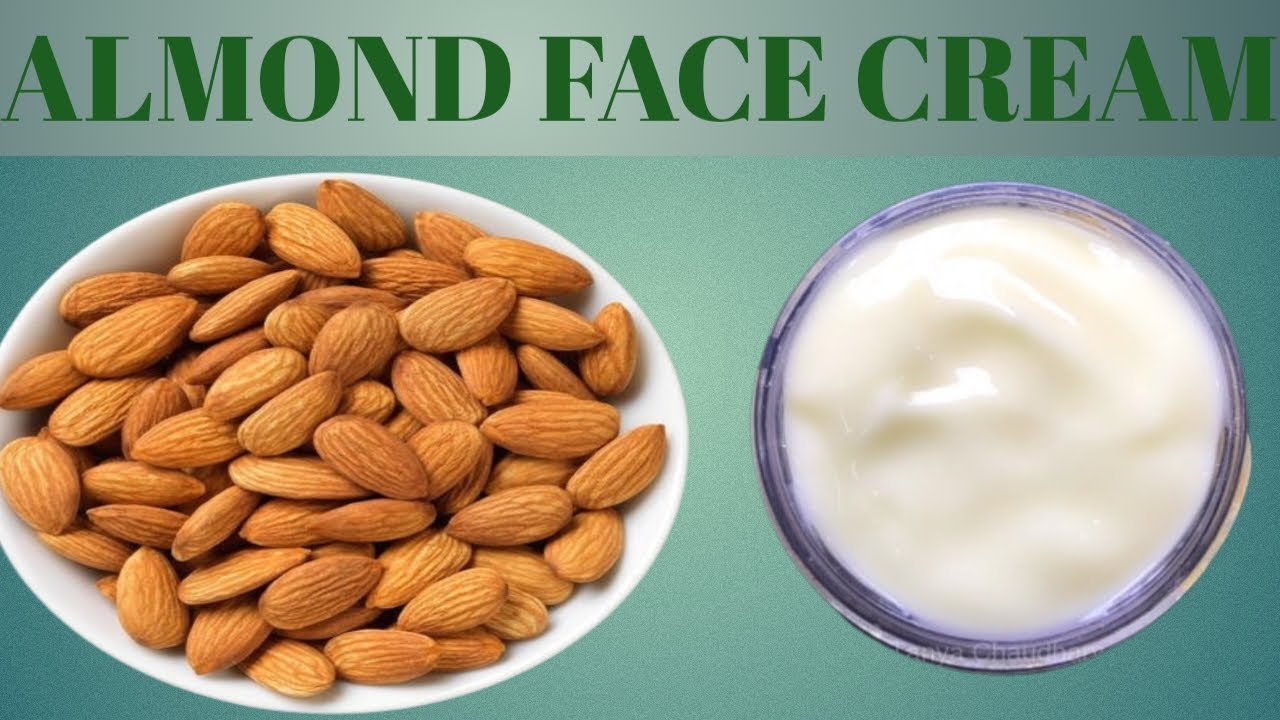 DIY : ALMOND FACE CREAM |ALMOND FACE CREAM SKIN WHITENING & ANTI ...