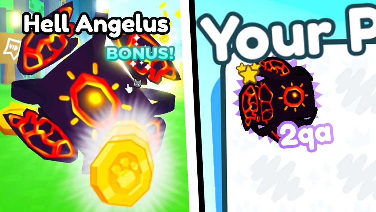 🔥How I Got HELL ANGELUS in Pet Simulator X HUGE HELL ROCK (Roblox ...