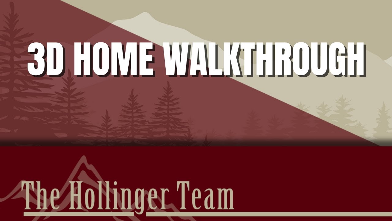 3D Home Walkthrough: Beautiful Flathead Lake Home - YouTube