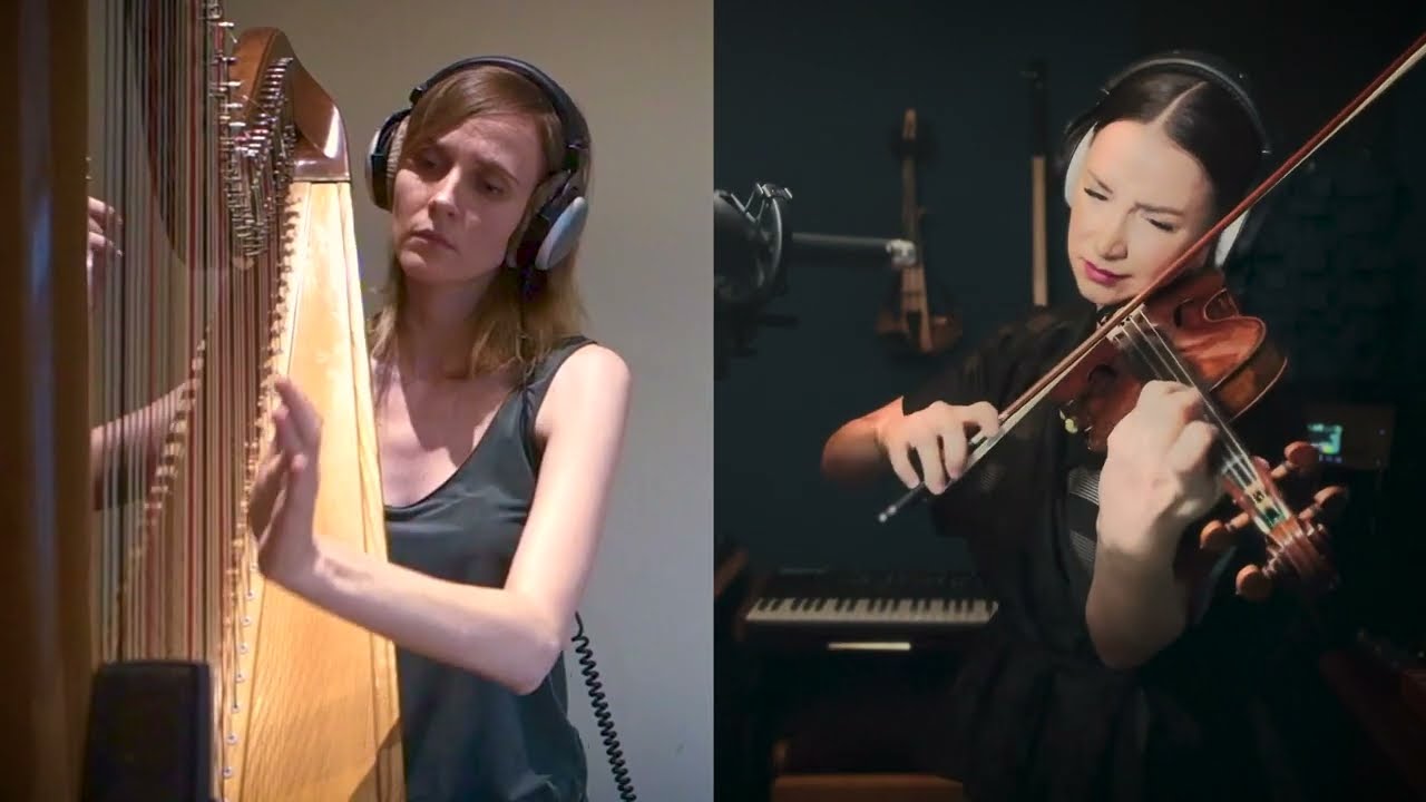 Alex Lamy - A Lovers Prayer for violin and harp - YouTube