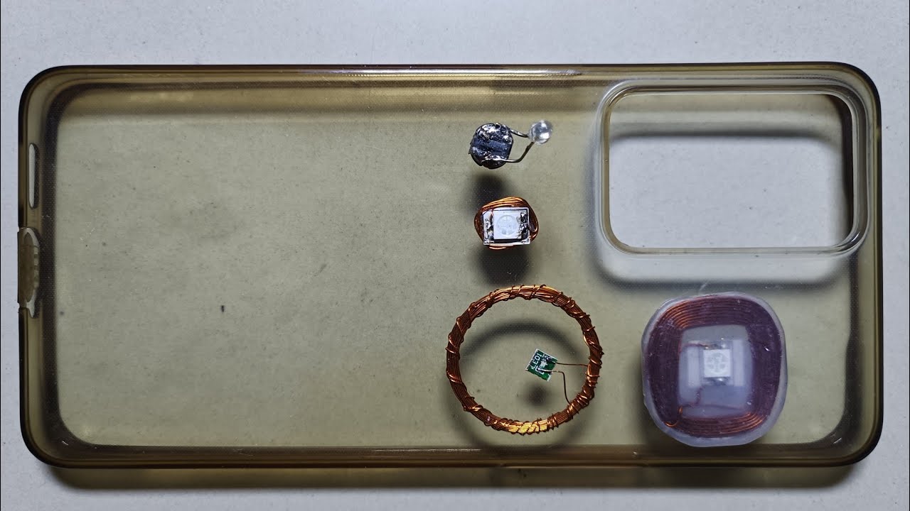 Diy NFC Led Tag (sticker) - YouTube