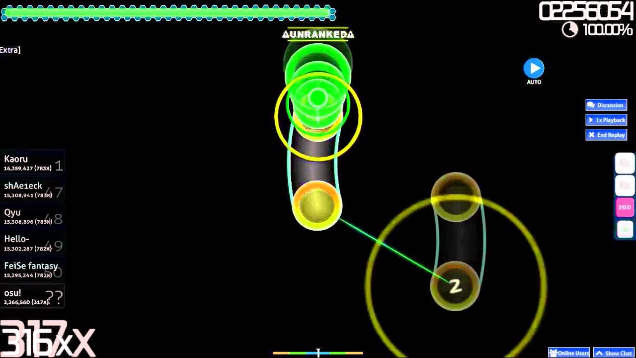 One Piece Op 17 AAA-Wake Up [Osu!-Insane] - YouTube