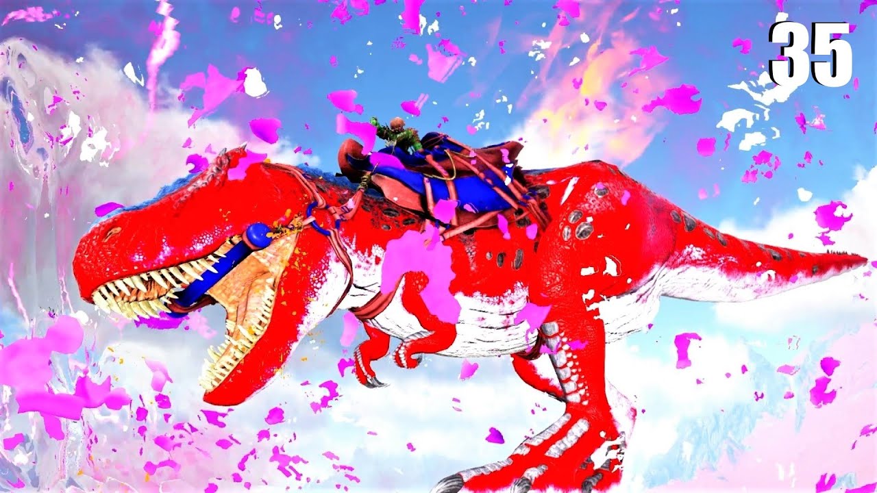 HATCHING ALPHA REX EGGS & FROGGY RETURNS! ARK PROMETHEUS REBORN ARK ...