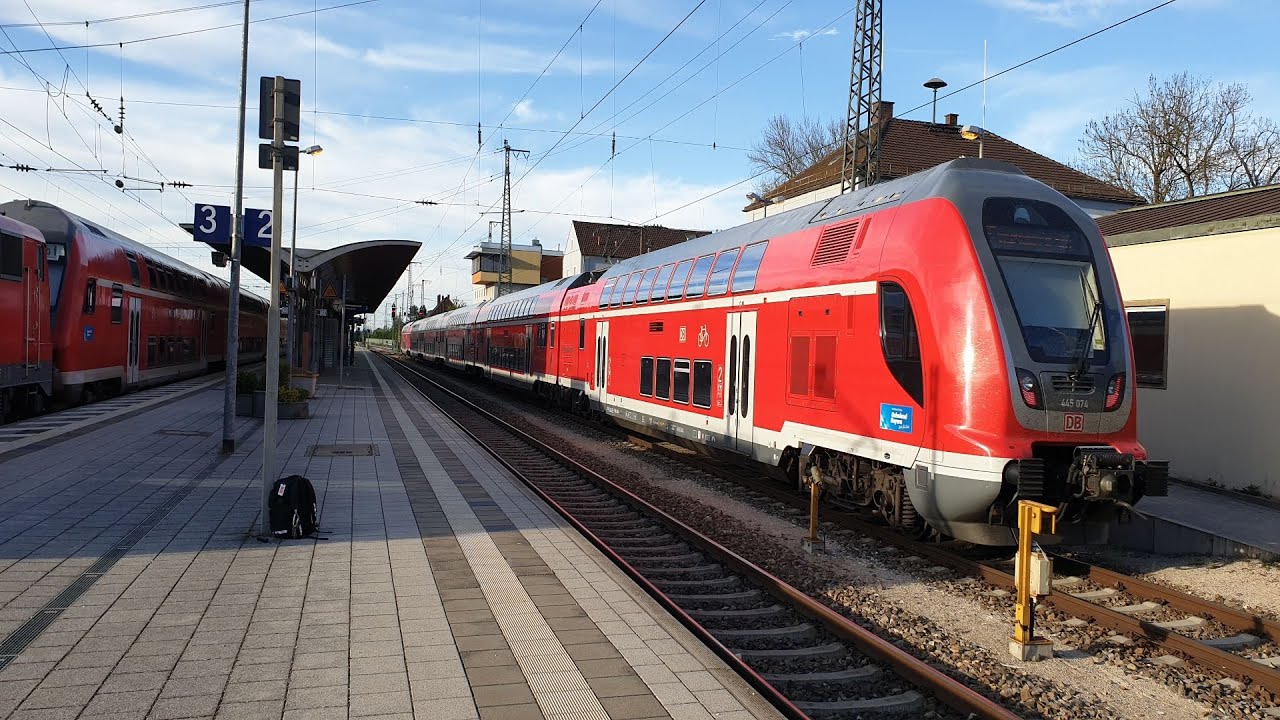 Führerstandsfahrt BR 445 Altmühltal - YouTube