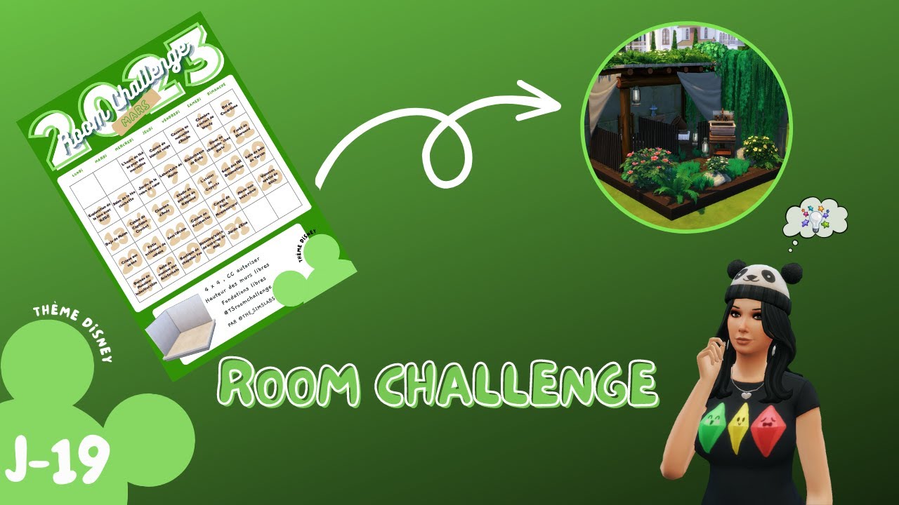 Room challenge Disney Jour 19 : Salle de bain de Tarzan | Sims 4 |🛠️🛠️🛠 ...