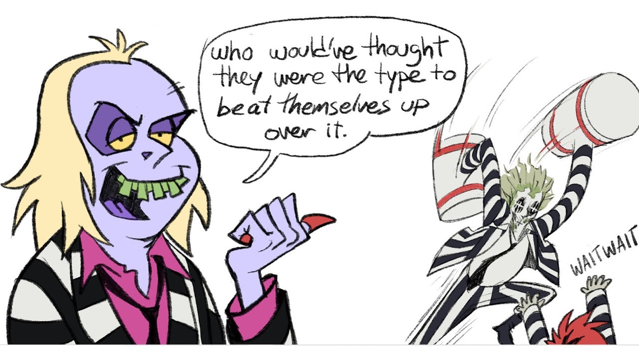 The BEETLEJUICES are FIGHTING!! (Beetlejuice Comic Dub) - YouTube