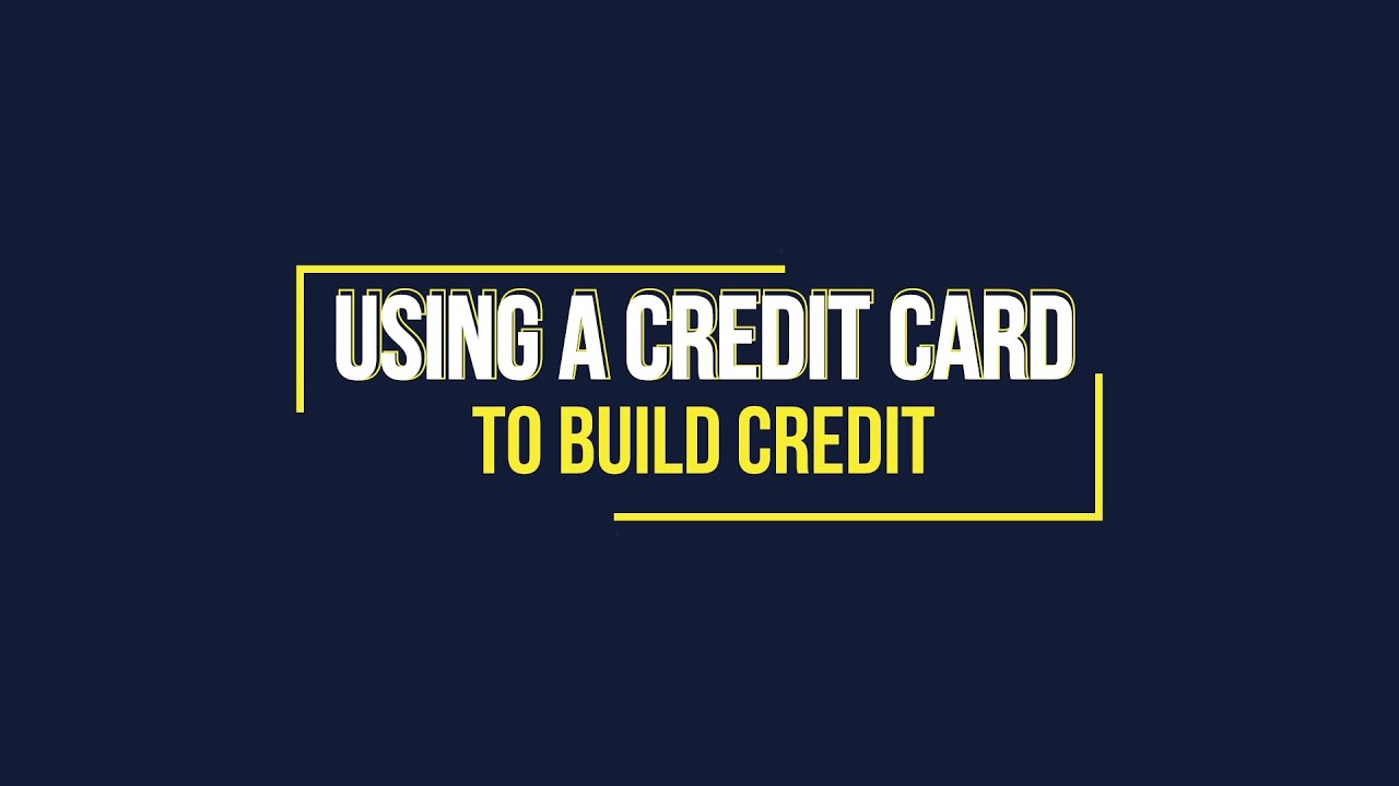 Benefits of Building Credit w/ a Credit Card & How to Do It - YouTube