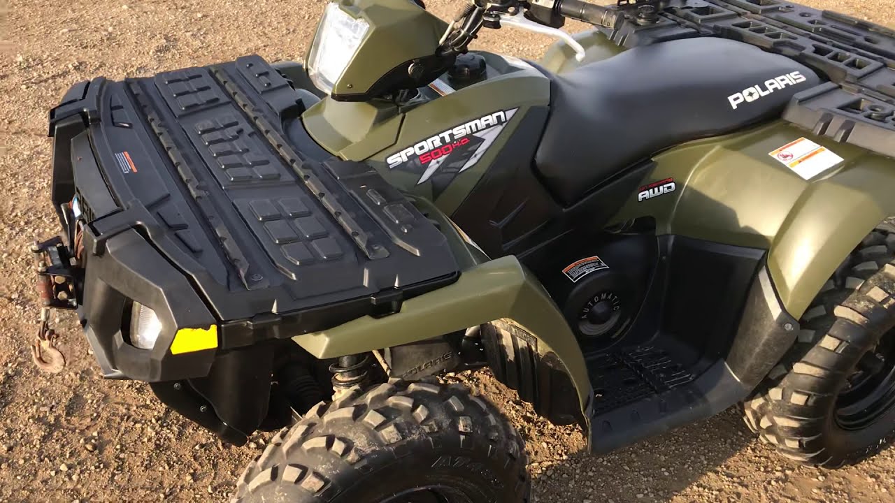 2010 Polaris Sportsman 500 - YouTube