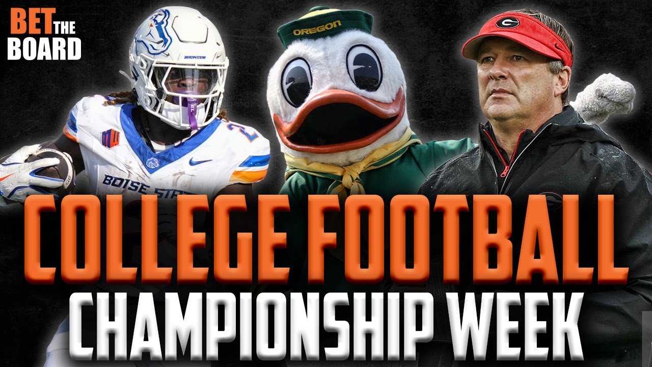 College Football Conference Championship Week Picks Predictions Best ...