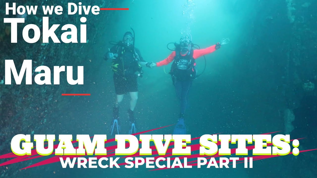 Guam Dive Sites: Wreck Special- Dive 2: IJN Tokai Maru. - YouTube