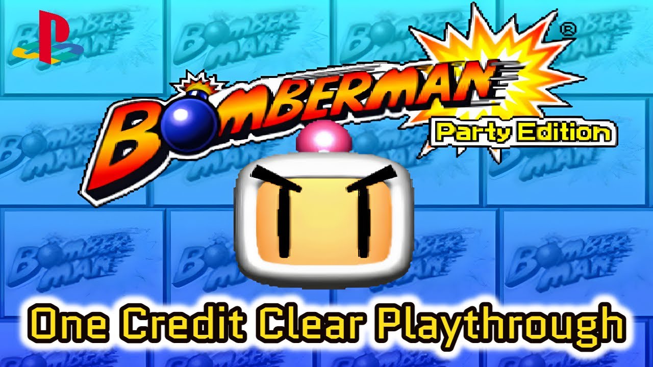 Bomberman Party Edition PS1 | 1CC Playthrough - YouTube