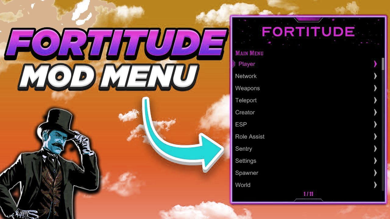 *FORTITUDE* MOD MENU - RED DEAD ONLINE | BEST MOD MENU RDR 2 | MANY ...