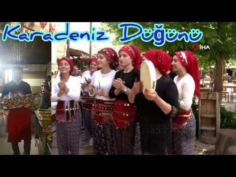 #dugun  #karadeniz Düğünde Lahmacun Dürüm ! #Giresun   #horon #kemence #kolbasti #lahmacun