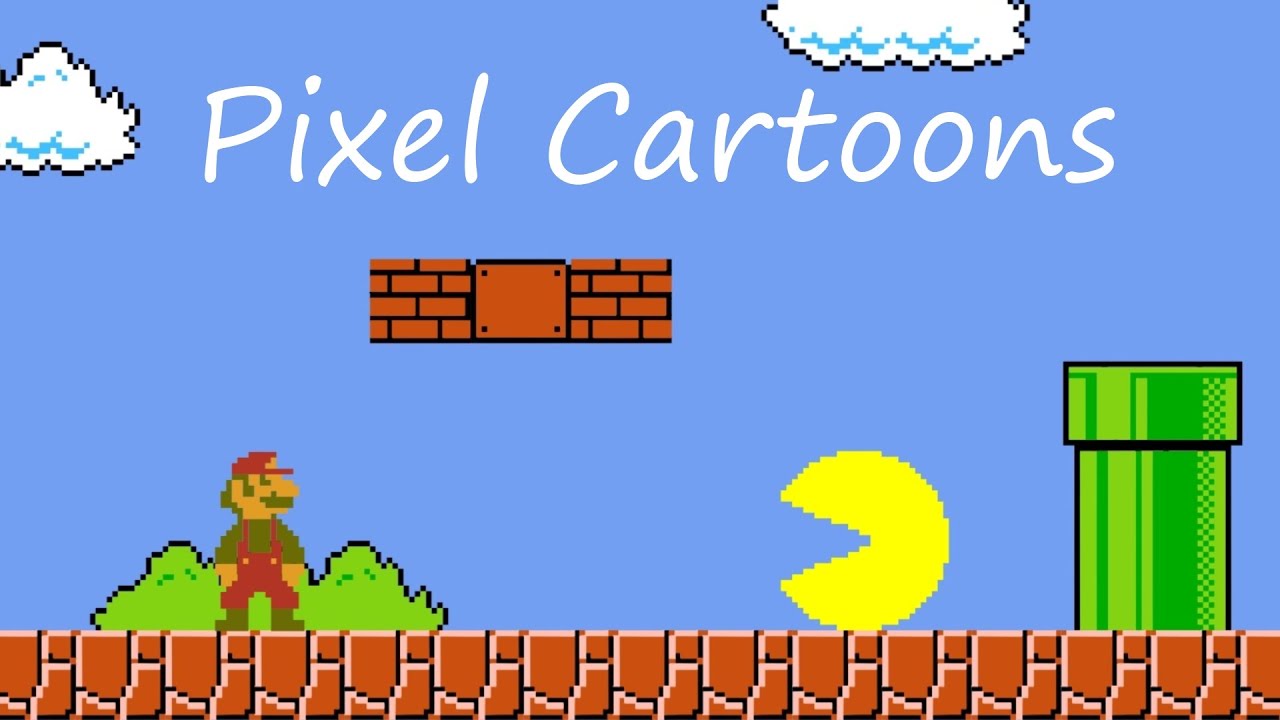 Super Mario Bros (Pixel Cartoon) - YouTube