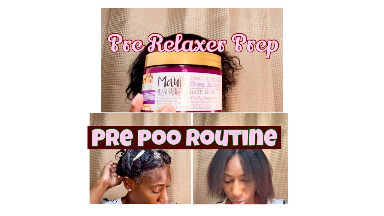 Wash Day | Pre relaxer Treatment #washday #mauimoisture #hairgrowthtips ...