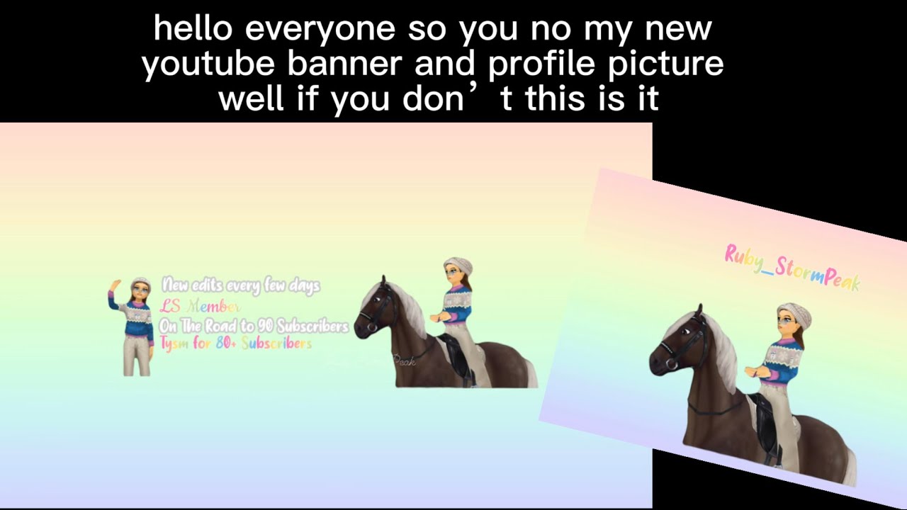 I am going to be make custom pfps and banner this is how if you want me ...