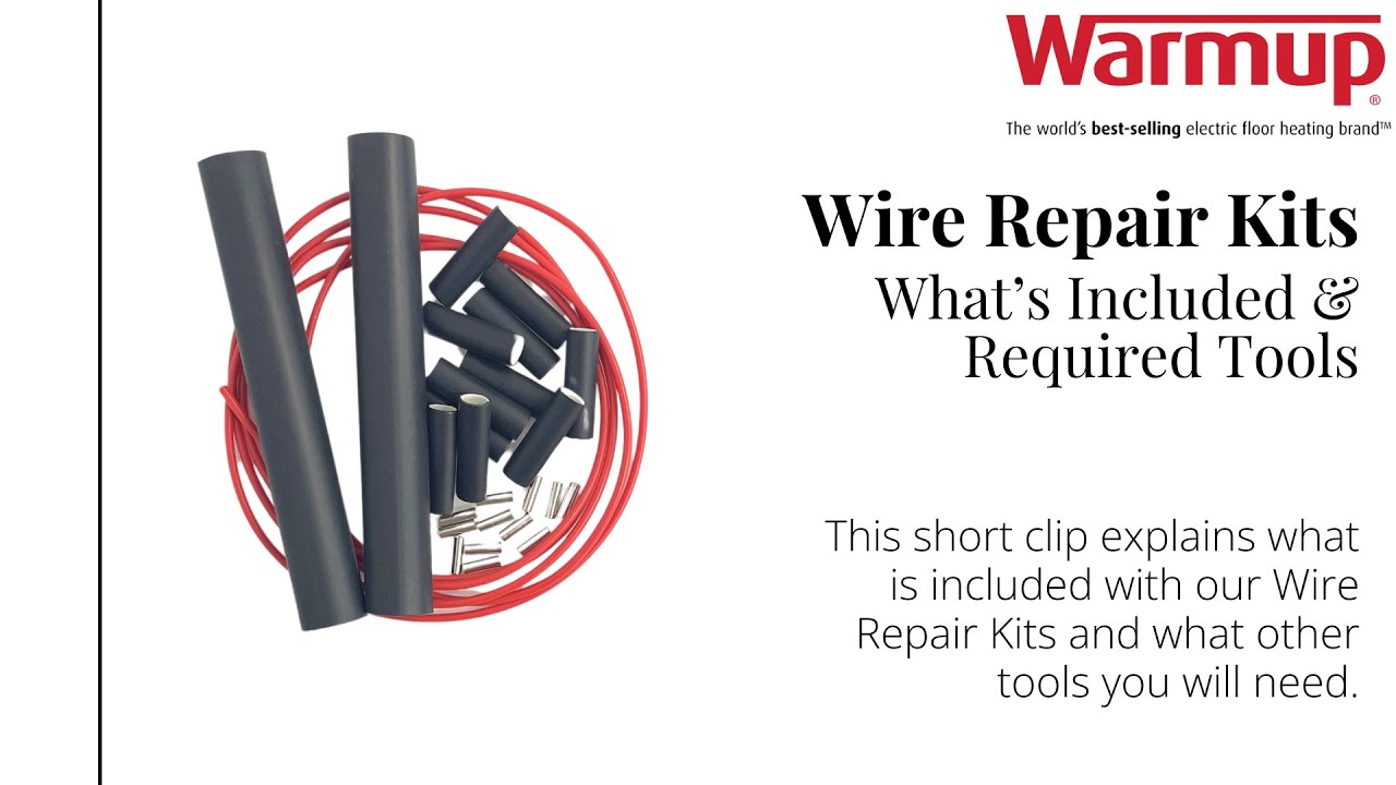 Wire Repair Kits: What's Included & Required Tools - YouTube