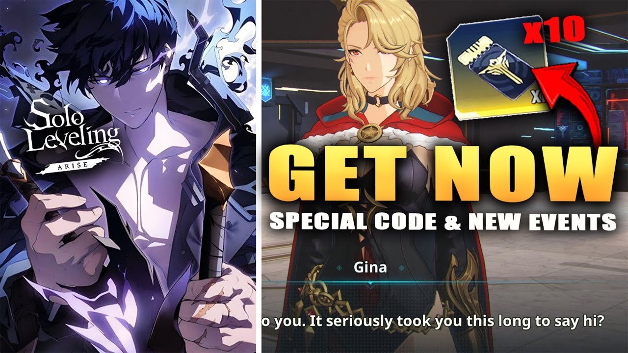 *NEW* FREE MULTI CLAIM NOW!!!! GINA NEWS & EVENTS!!! (Solo Leveling ...