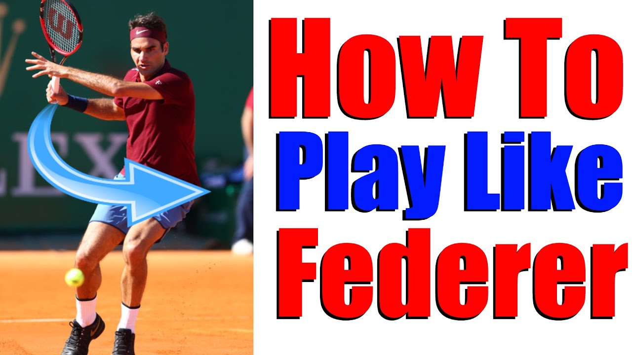 Play Tennis Like The Pros #1 - Roger Federer | Tennis Serve Lesson 🎾 ...