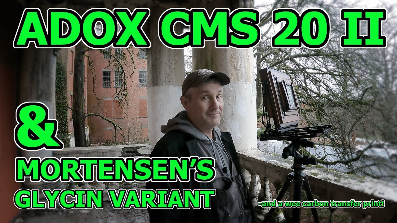 Adox CMS 20 II & Mortensen's Gycin Variant Developer - YouTube