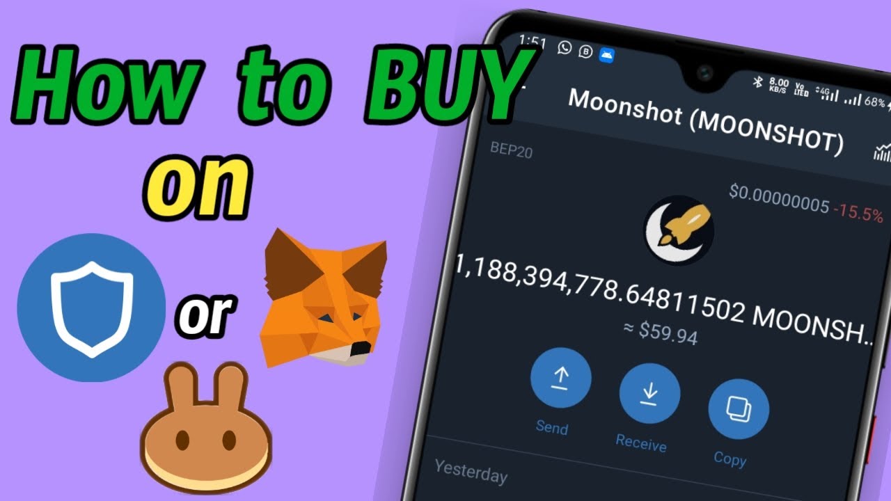 How to Buy Moonshot tokens on Trust Wallet and Metamask In Telugu ...