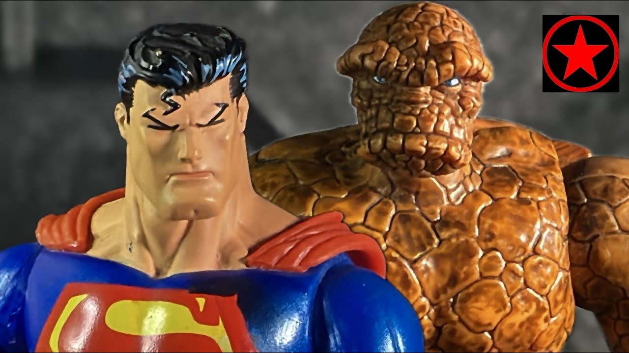 Superman and The Thing- No Spoilers! Stop Motion PSA - YouTube