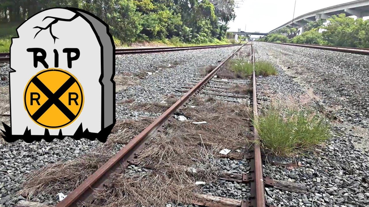 Highway Built on Train Tracks RIP - YouTube