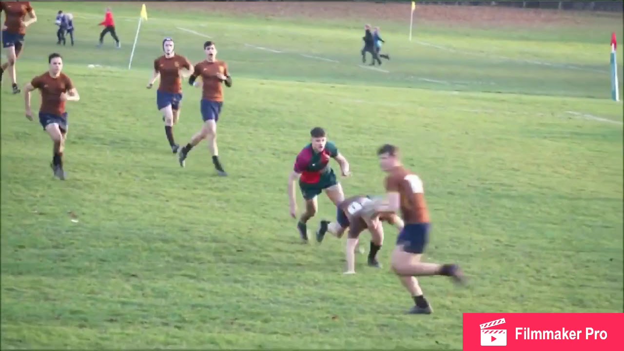 Tom Lanni rugby highlights 2019 Sedbergh School - YouTube
