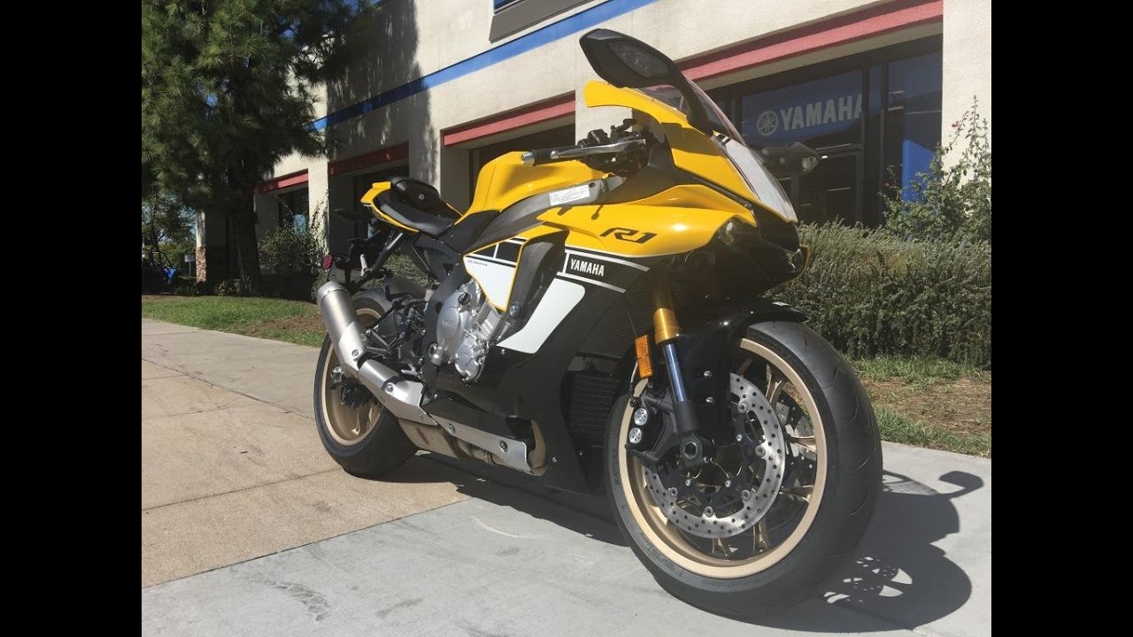 2016 Yamaha R1 60th Anniversary Edition - YouTube