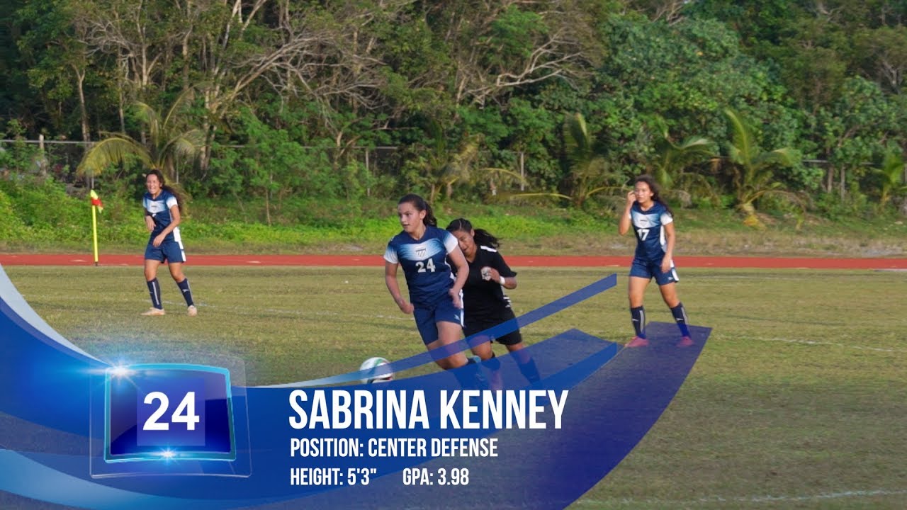 Sabrina Kenney (Guam) Soccer Highlight - YouTube