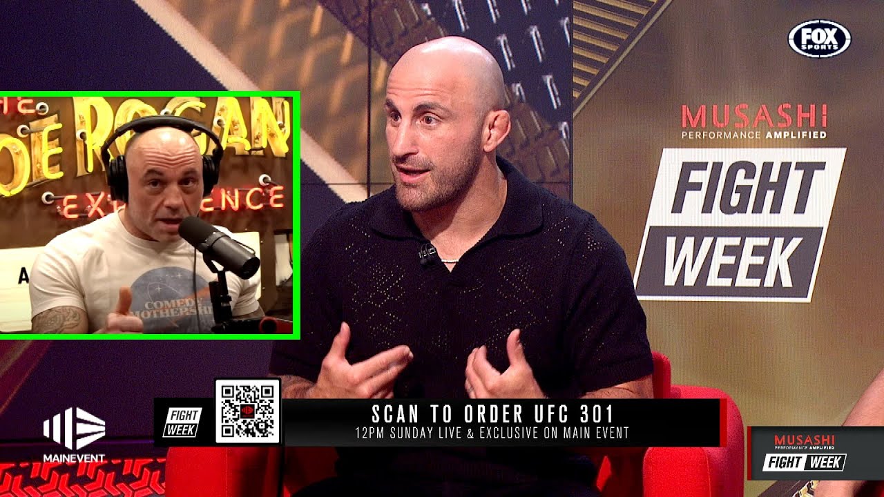 Alexander Volkanovski responds to Joe Rogan revealing Ilia Topuria ...