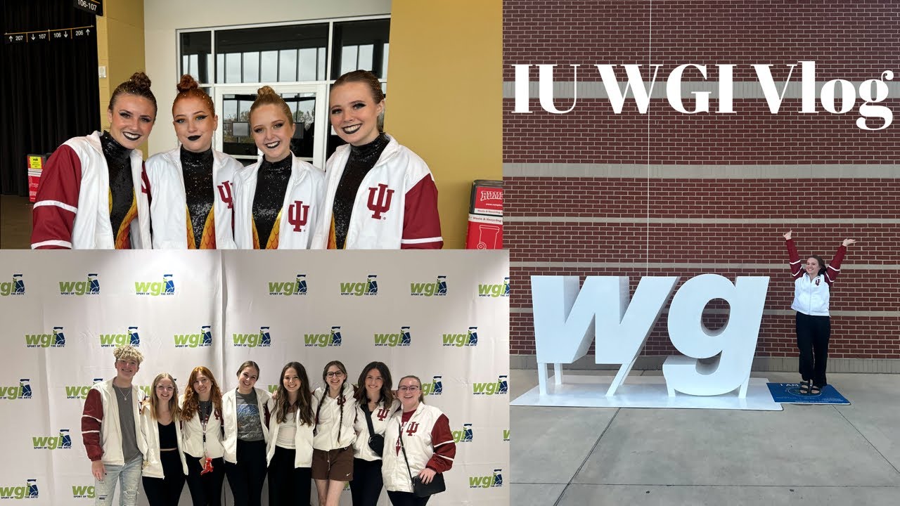 WGI 2024 Vlog!! Indiana University Color Guard - YouTube
